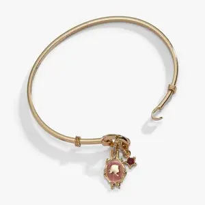 ALEX AND ANI American Girl® Addy 'resilient' Tension Bangle - Gold