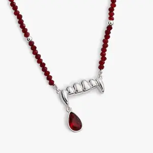 ALEX AND ANI Vampire Teeth Fangs Pendant