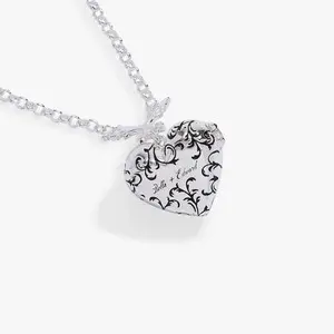 ALEX AND ANI The Twilight Saga Spider Monkey Locket Necklace - Silver