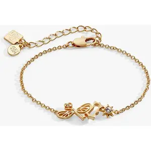 ALEX AND ANI Harry Potter Winged Key Cluster Bracelet - Gold