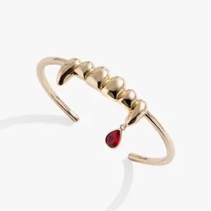 ALEX AND ANI Vampire Teeth Fangs Cuff - Gold