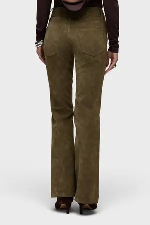 Hudson Jeans Dani Faux Suede Flare