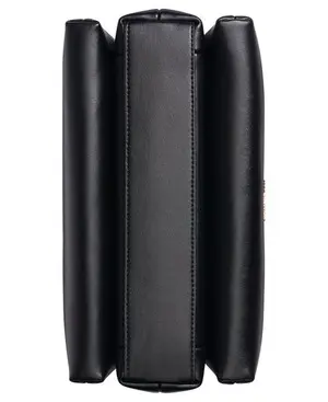 Karl Lagerfeld Paris Benoite Leather Satchel With Chain Detail