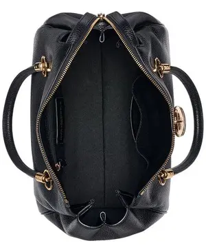 Karl Lagerfeld Paris Maelynn Satchel - Black/gold