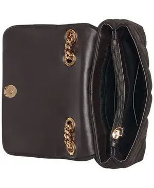 Karl Lagerfeld Paris Lafayette Small Suede Crossbody Bag With Gems