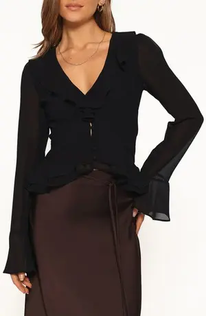 PETAL & PUP Vilma Ruffle Top