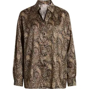 EMME Paisley Long Sleeve Shirt