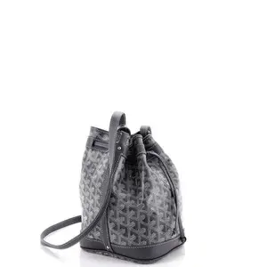 Goyard Petit Flot Bucket Bag Coated Canvas Pm
