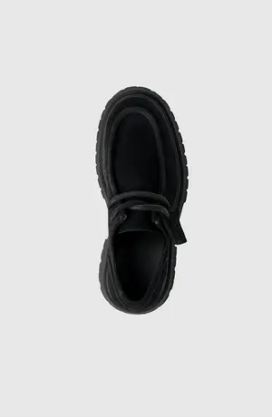 Manière De Voir The Atelier Suede Lace-up Shoe