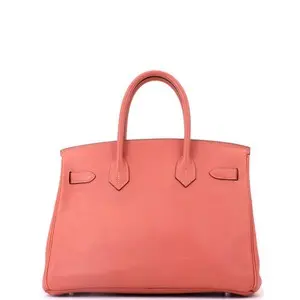 Hermès Birkin Handbag Pink Swift With Palladium Hardware 30
