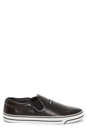 Dolce & Gabbana Deerskin Leather Slip-on Sneaker