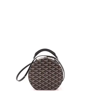 Goyard Alto Hatbox Bag Coated Canvas - Black