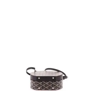 Goyard Alto Hatbox Bag Coated Canvas - Black