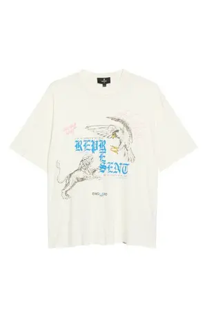 REPRESENT Enemy Graphic Tee - Flat White