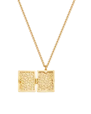 FABLE ENGLAND Eve Floral Locket