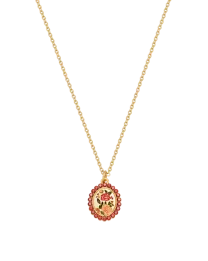 FABLE ENGLAND Eve Floral Necklace