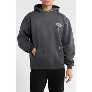 REPRESENT Duality Graphic Hoodie - Washed Black