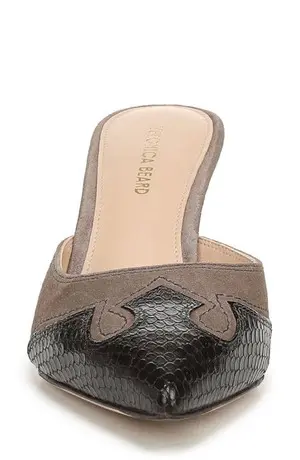 Veronica Beard Lisa Pointed Toe Heeled Mule