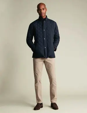 CHARLES TYRWHITT Diamond Quilted Jacket