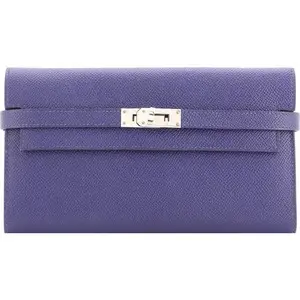 HERMÈS Kelly Wallet Verso Epsom Long
