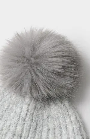 KATIE LOXTON Sequin Soft Knit Hat