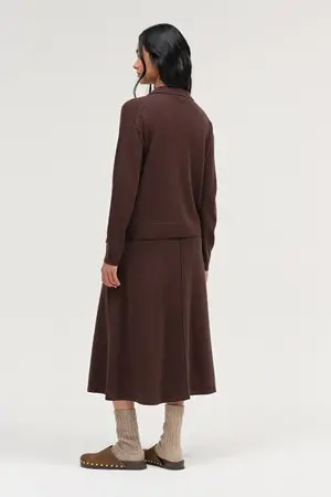 Chinti & Parker Wool-cashmere Collared Sweater