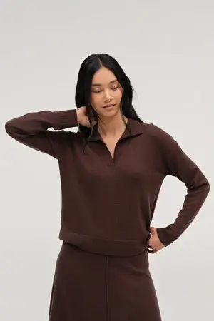 Chinti & Parker Wool-cashmere Collared Sweater