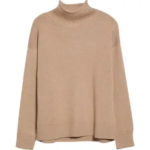 Marine Layer Maggie Rollneck Sweater - Almond
