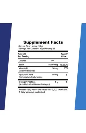 SUPERIOR SOURCE Beauty Collagen Hydrolyzed Powder Supplement