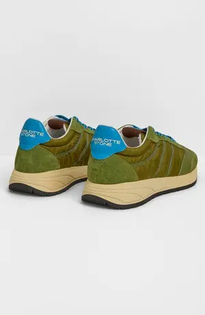 Charlotte Stone Sawyer Sneaker - Khaki