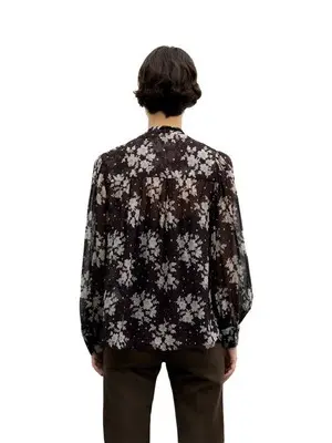 Gerard Darel Loa Tie Neck Shirt