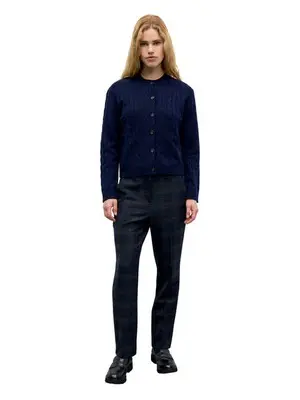 Gerard Darel Raiza Cable Knit Cardigan