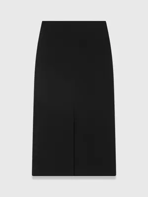 The Fold Oliena Crepe Pencil Skirt