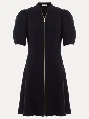 PHASE EIGHT Alima Ponte Zip A-line Dress
