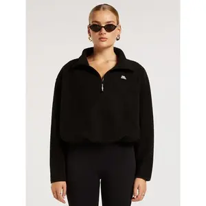 4TH ARQ Phoenix Half-zip Fleece Sweatshirt - Black