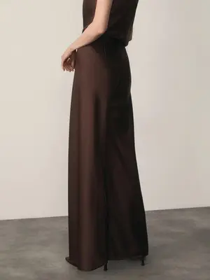 The Fold Lucena High Rise Wide Leg Trousers