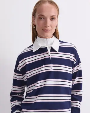 SPORTSCRAFT Kiaya Cropped Rugby Shirt