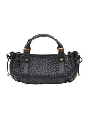 Gerard Darel Handwoven Top-handle Satchel
