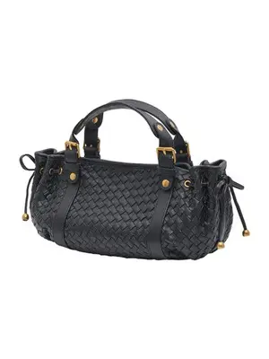 Gerard Darel Handwoven Top-handle Satchel