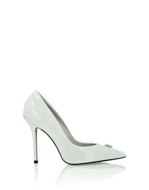 Philipp Plein Patent Skull Pumps