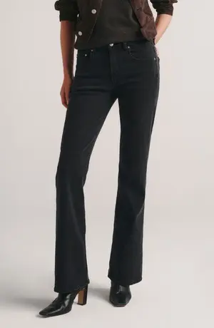 DL1961 Bella Mid Rise Slim Bootcut Jeans
