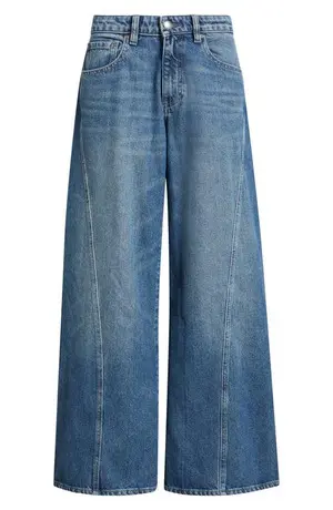 DL1961 Alex Baggy Wide Leg Low Rise Jeans