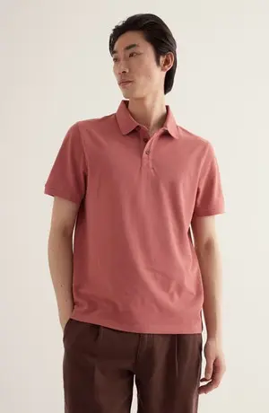 SEASALT CORNWALL Balefire Organic Cotton Polo