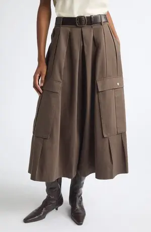 Sea Tristan Pleated Cotton Culottes