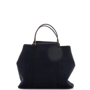 Hermès Cabag Handbag Toile And Leather 32