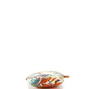 Hermès Sursoie To Go Pouch Printed Silk And Leather