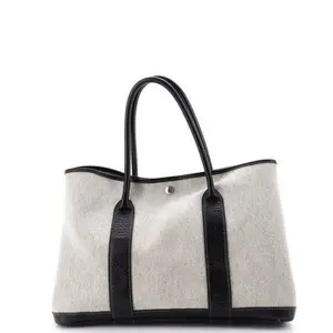 Hermès Garden Party Tote Toile And Leather 36