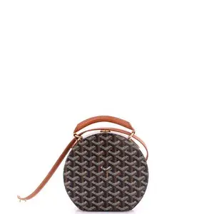 Goyard Alto Hatbox Bag Coated Canvas
