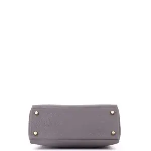 Hermès Kelly Handbag Togo With Gold Hardware 25 - Grey
