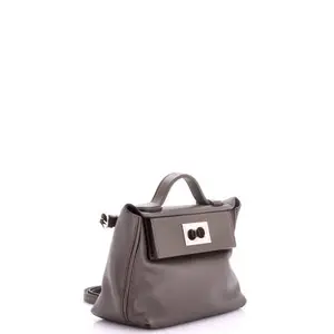 Hermès 24/24 Bag Evercolor With Swift 21